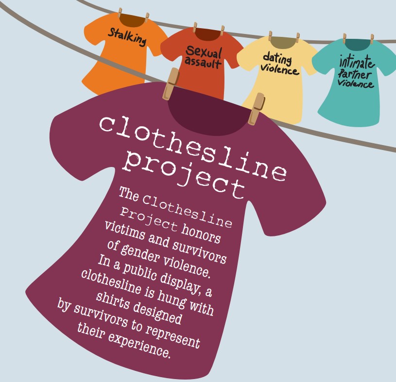 CLOTHESLINE PROJECT FOR DOMESTIC VIOLENCE - KVCC