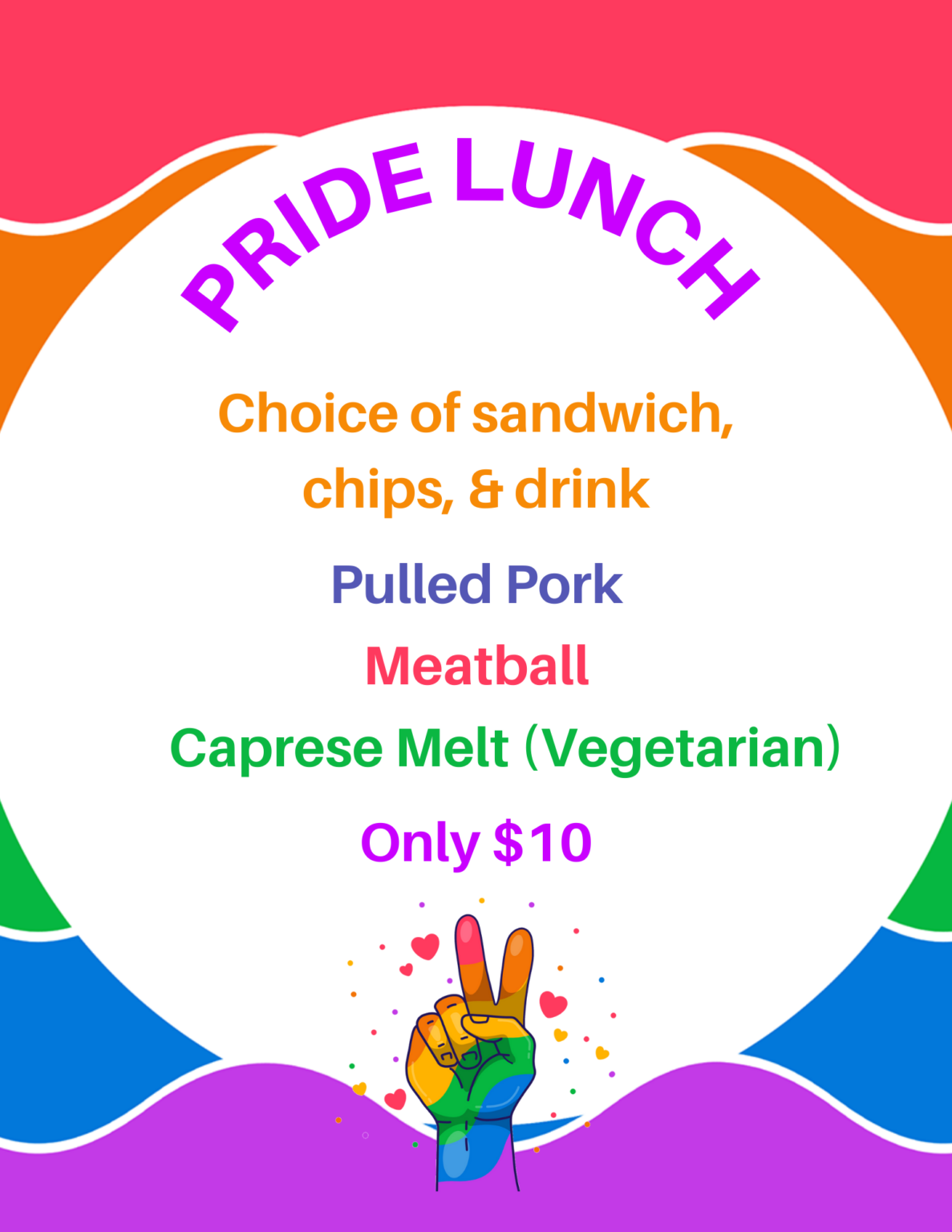 PRIDE Alliance Lunch Fundraiser (Fairfield campus) - KVCC